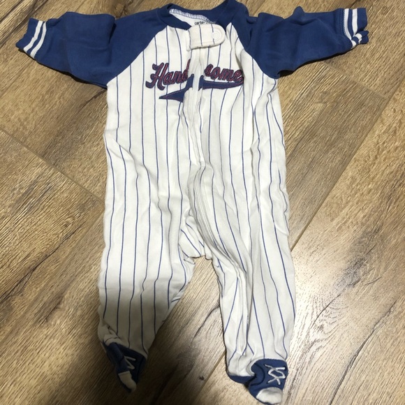 Carter's | Pajamas | For 10 Handsome Baseball Pinstripe Uniform Pjs ...